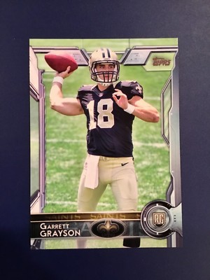 2015 Topps # 442 GARRETT GRAYSON Rookie RC New Orleans Saints Pack ...