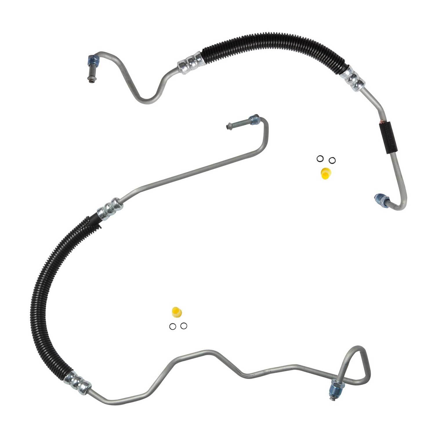 Pump to Hydroboost to Gear Power Steering Hoses For Silverado Sierra ...