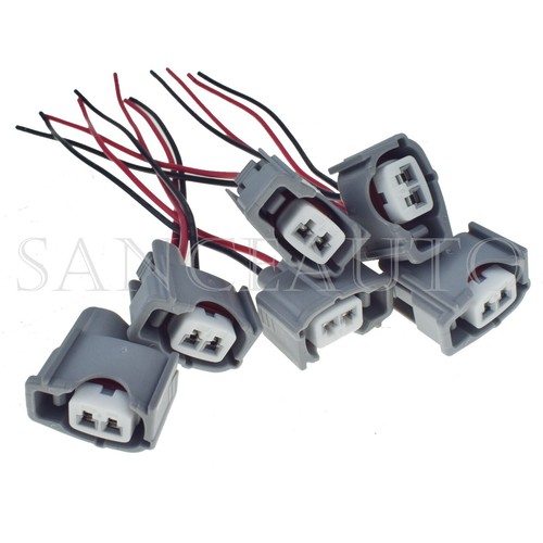 Fuel Injector Wire Connector 6PCS For Toyota Camry Avalon Highlander ...