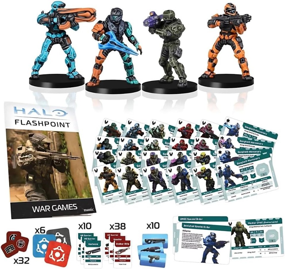 mantic Games, Halo Flashpoint Miniature: War Games Expansion Pack | eBay