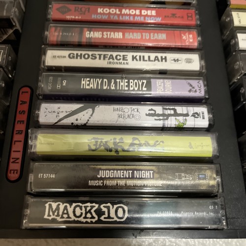 60 Rap Cassettes Collection Eminem Kanye West Wu Tang Tupac B.I.G Too ...