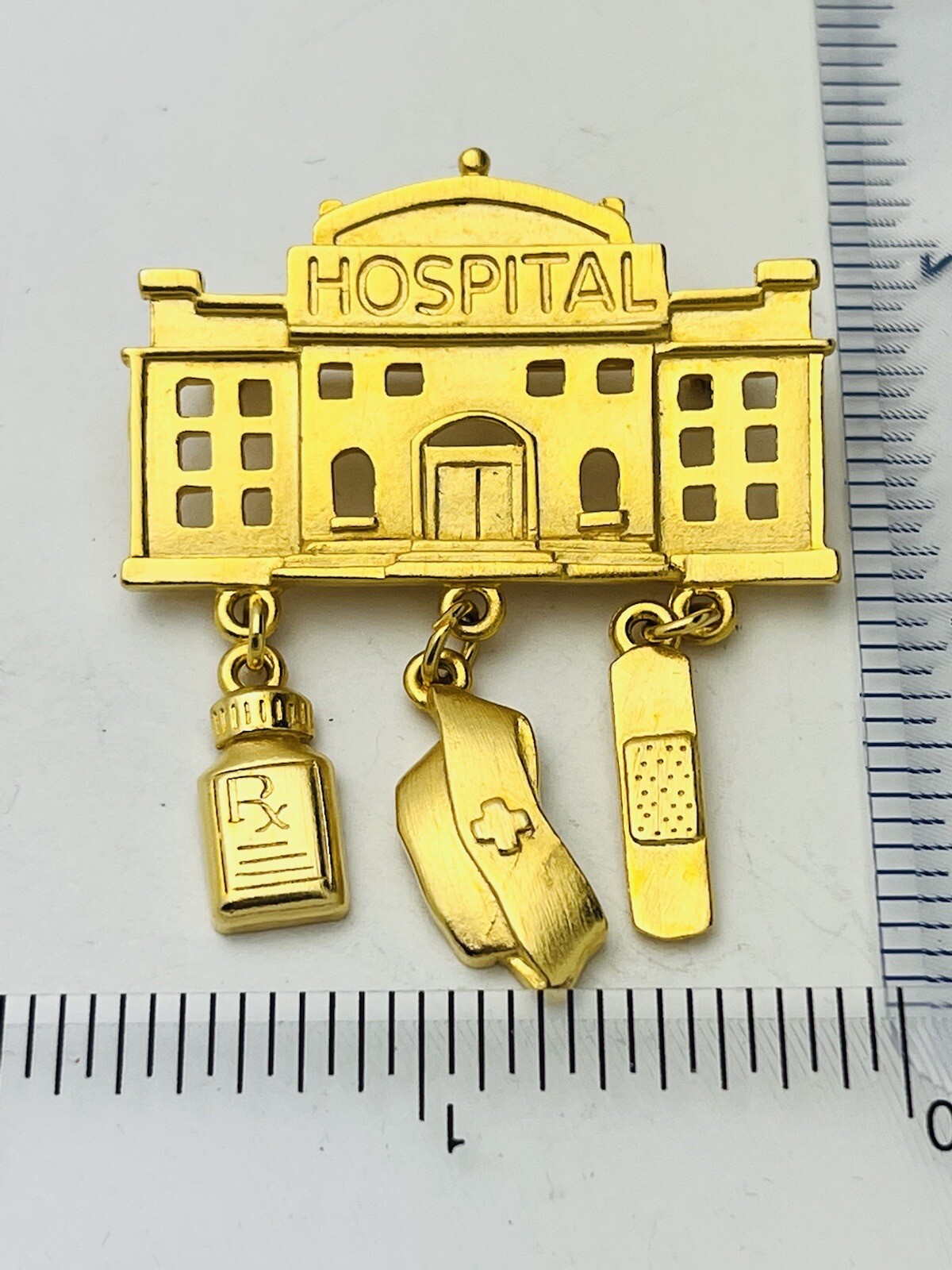 Signed JJ Jonette Vintage 1980s-90s Pin Hospital Doctor Nurse Health ...
