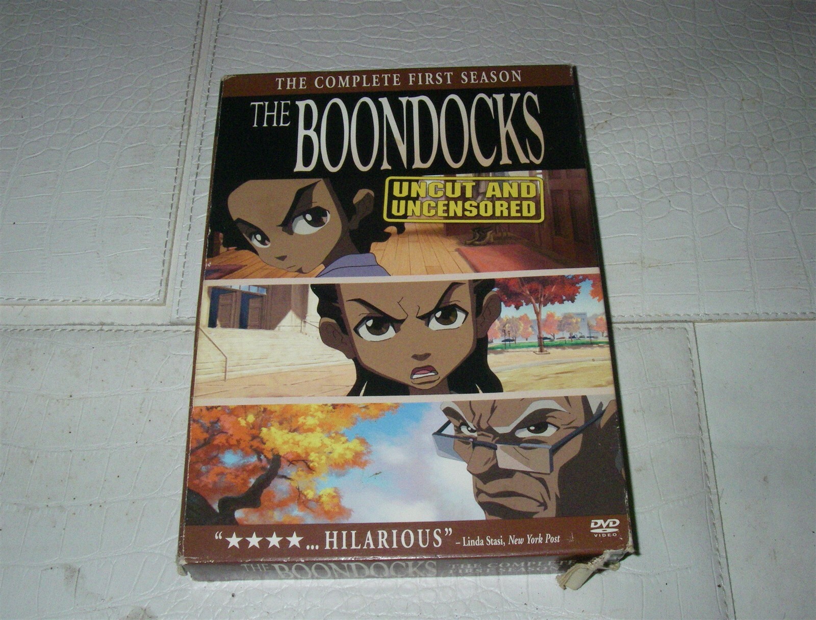 THE BOONDOCKS UNCUT AND UNCENCORED THE COMPLETE FIRST SEASON DVD SERIES ...