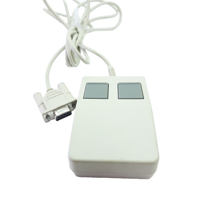 Vintage Logitech M8-82-9F Serial Mouse Two Button NOS E1C | eBay