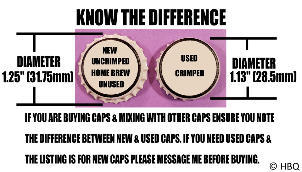 100 Mixed Beer Bottle Caps (((NO REPEATS))) Zero Defects Crimped, Used ...