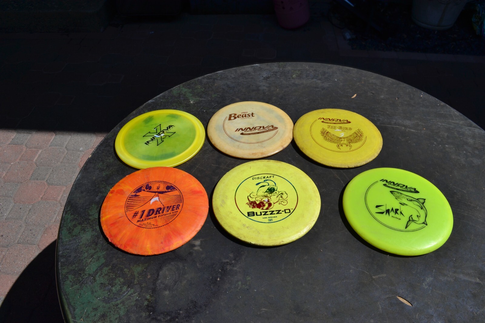 LOT OF 6 INNOVA, BUZZZ-D, #1 DRIVER DISC GOLF DISCS | eBay