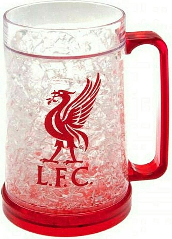 OFFICIAL FOOTBALL CLUB - FREEZER MUG Plastic Pint Beer Tankard Drinks ...