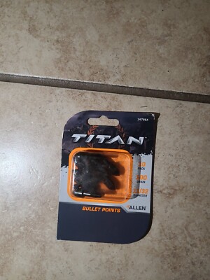 New Allen Titan Bullet Points - 10 pack - 100 Grain 11/32" for Archery ...