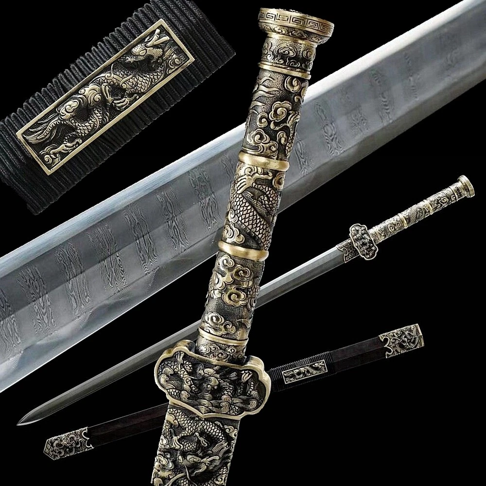 Brass With Dragon Handle Knife