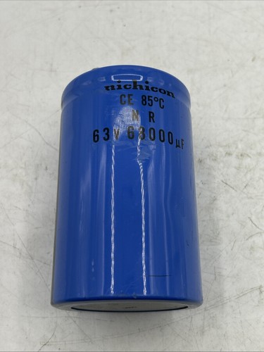 Nichicon Capacitor CE 85C N R 63V 68000uF See Pics 30 Days Warranty | eBay