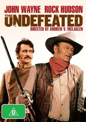 Undefeated John Wayne Rock Hudson Classic DVD R4 BRAND NEW/SEALED ...