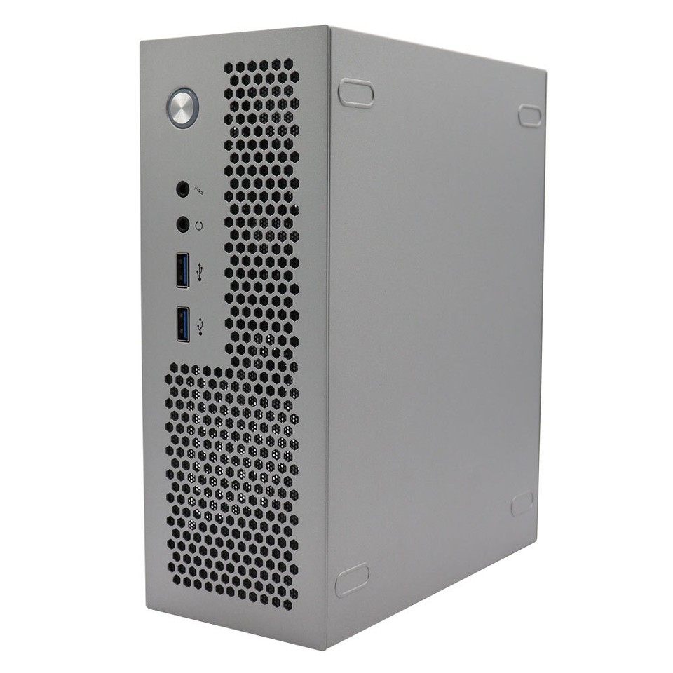 Mini ITX HTPC PC Case Tower Chassis Home Theater Media Computer Small ...