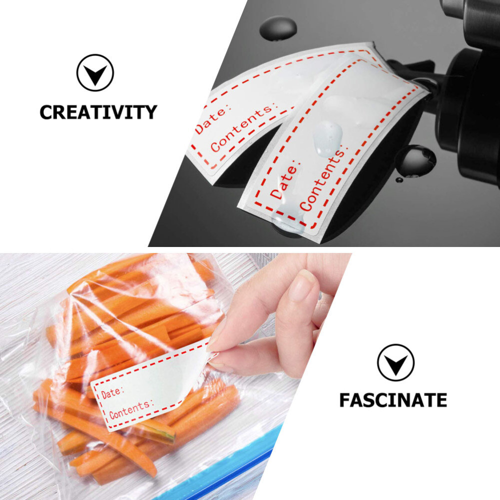 Refrigerator Label Labels for Food Containers Date Content Stickers ...