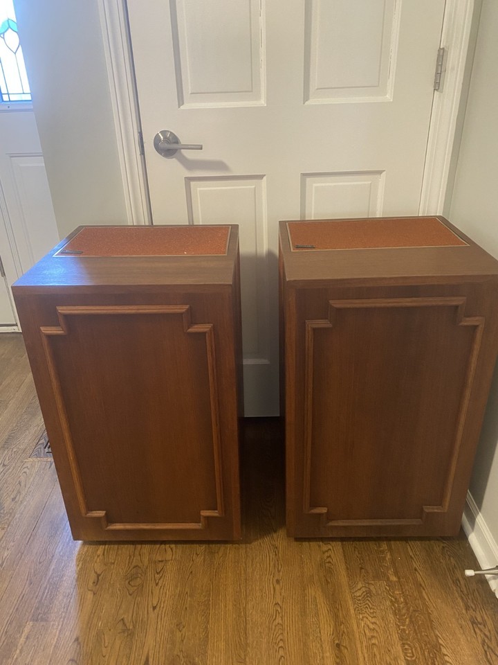 RARE VINTAGE 1960s Wharfdale Variflex Classic Wooden Speaker System ...