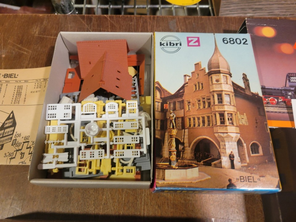 Lot Vollmer Kibri W. Germany Buildings Model Train Sets Unbuilt Built ...