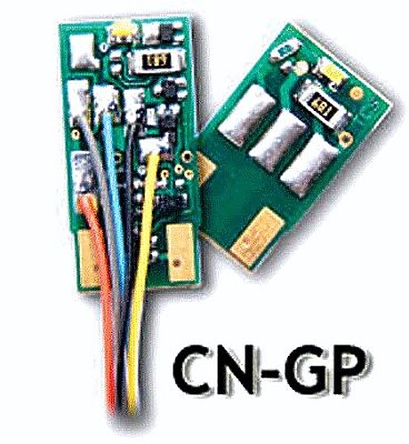 TCS CN Series 4-Function DCC Decoder - N Scale Model Railroad ...