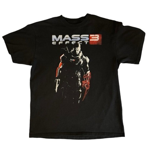Game Stuff MASS EFFECT 3 Video Game Promo Tshirt Sz Large | eBay
