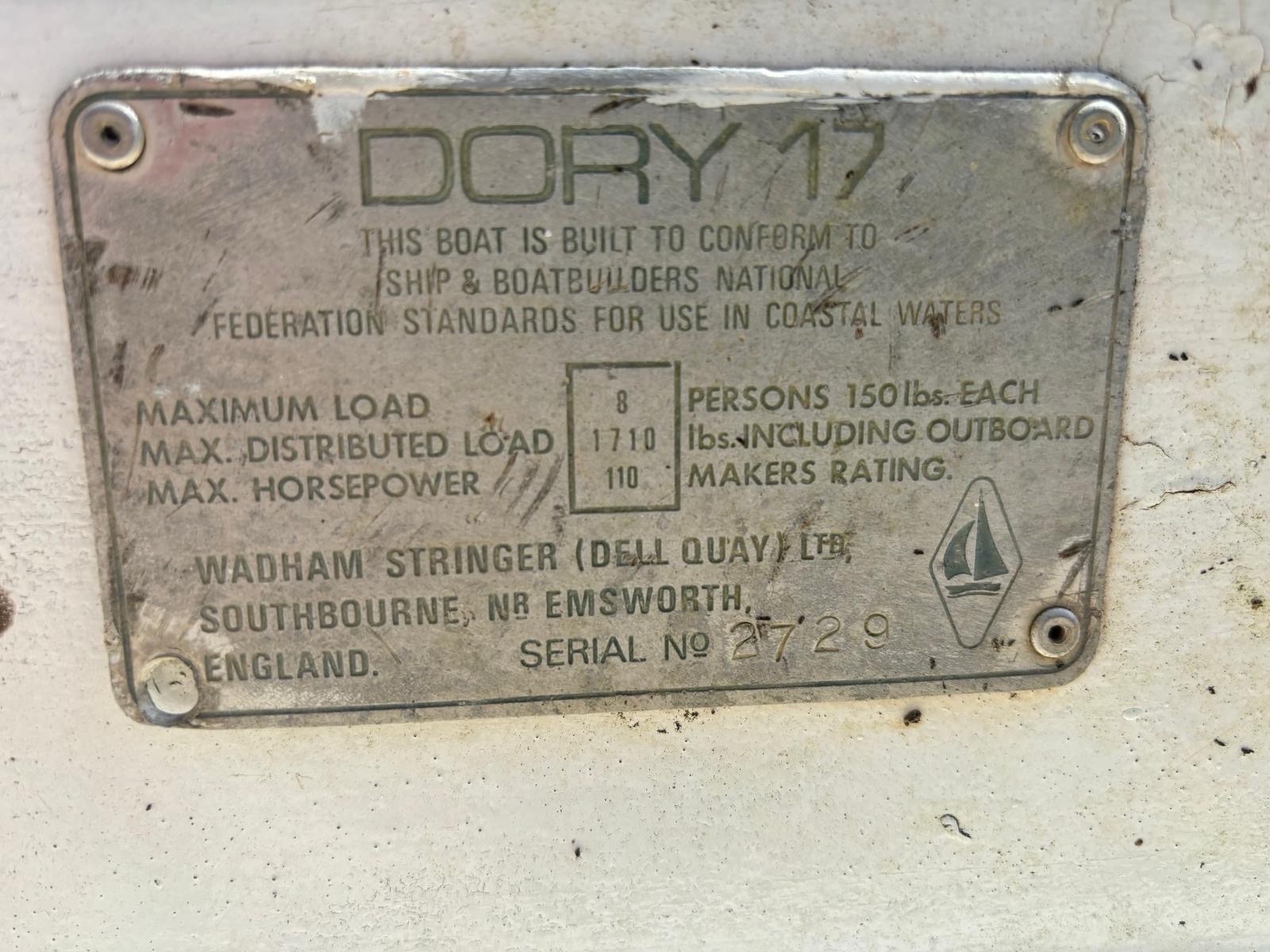 Fletcher Del Iquay Dory 17 Boat Collection Only Good Condition | eBay UK