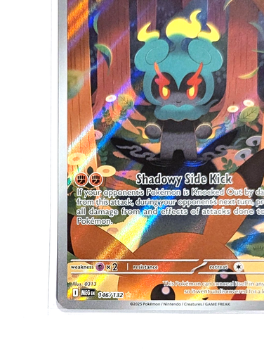 Marshadow 146/132 Illustration Rare Full Art POKEMON TCG Mega Evolution ...