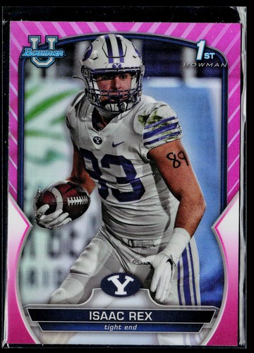 2022 Bowman University Chrome Bowman #71 Isaac Rex BYU Cougars | eBay