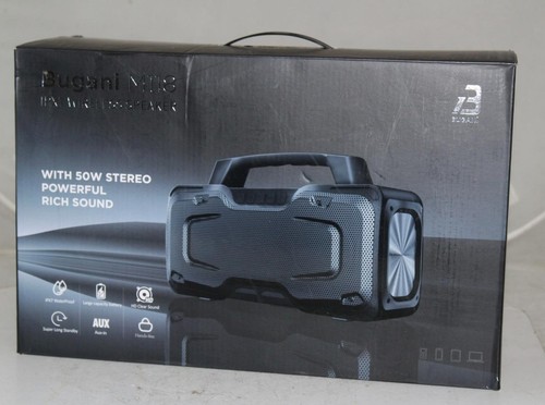 BUGANI M118 Bluetooth 80W Powerful Portable Wireless Speaker IPX7 | eBay