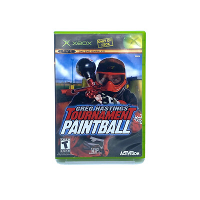 Greg Hastings' Tournament Paintball (Microsoft Xbox, 2004) Complete ...