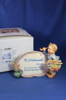 Hummel "The Artist-Museum Plaque-1993 GRAND OPENING" #756 MIB R4403 | eBay