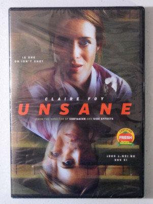 UNSANE (DVD) Psychological Horror - Claire Foy - RARE - OOP - NEW ...