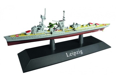 De Agostini 1/1250 Leipzig-class Light Cruiser Ship Leipzig ...