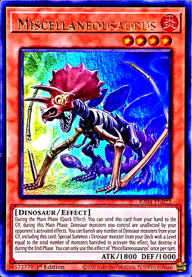 Miscellaneousaurus RA04-EN022 (UR) | eBay