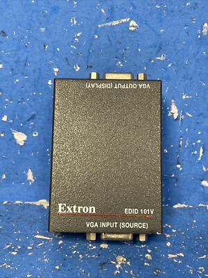Extron EDID 101V Emulator with Minder for VGA 60-991-01 | eBay