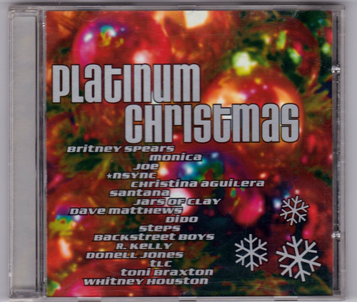 PLATINUM CHRISTMAS, CD, 2000, SPEARS, TLC, R. KELLY, HOUSTON, SANTANA ...