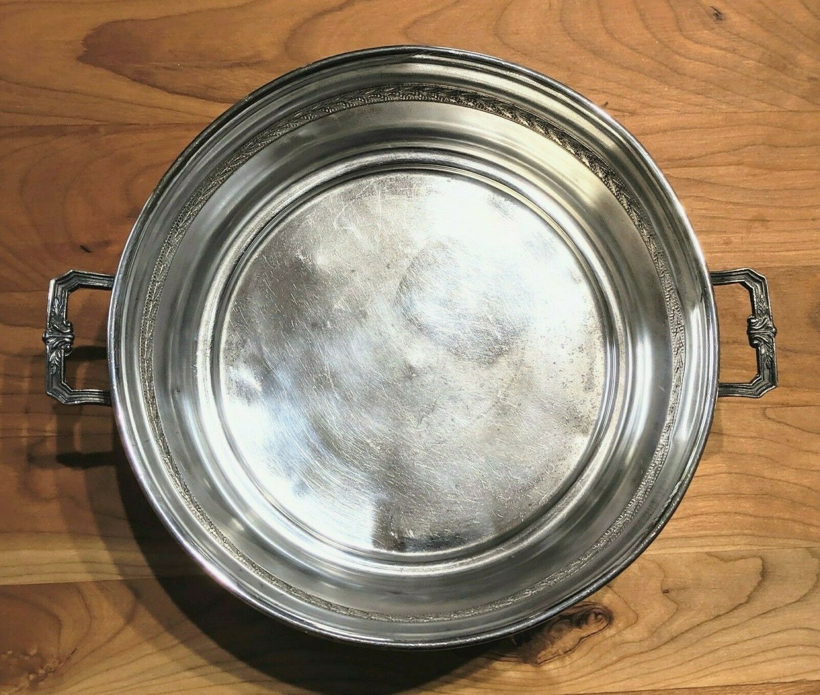 Monarch Plate Brand 9/60, Victorian Silverplate Round Covered Serving ...