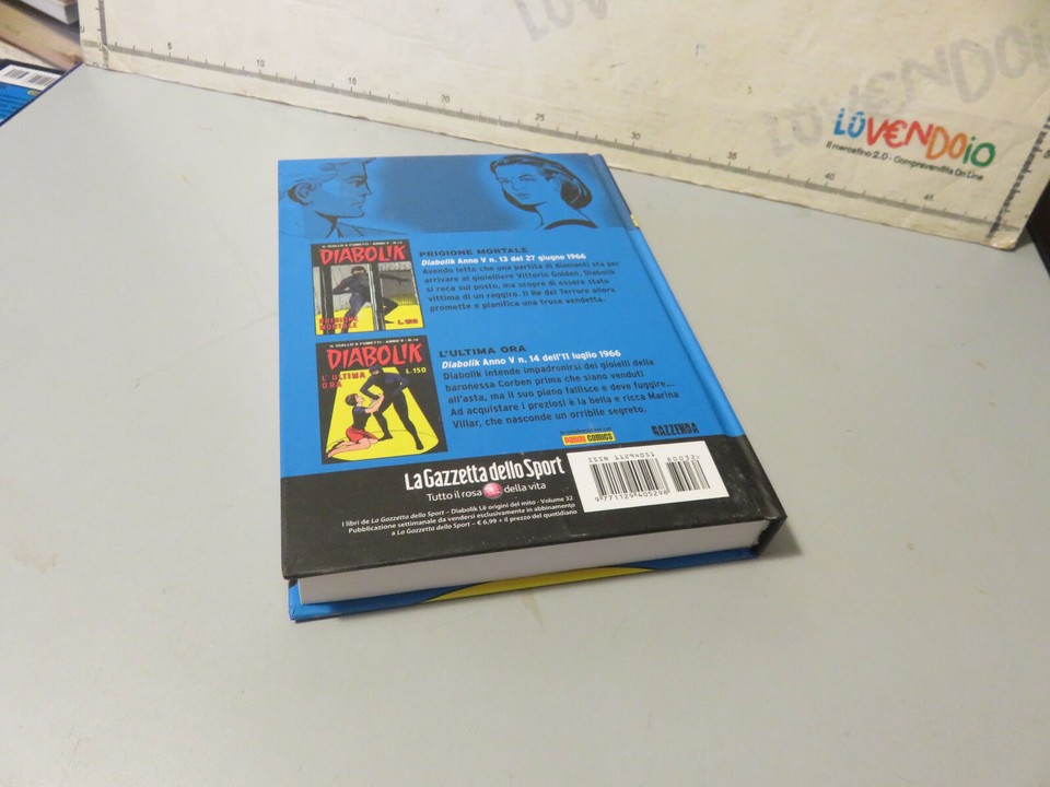 Diabolik Le Origini Del Mito N° 32 - Prigione Mortale - L'Ultima Ora ...