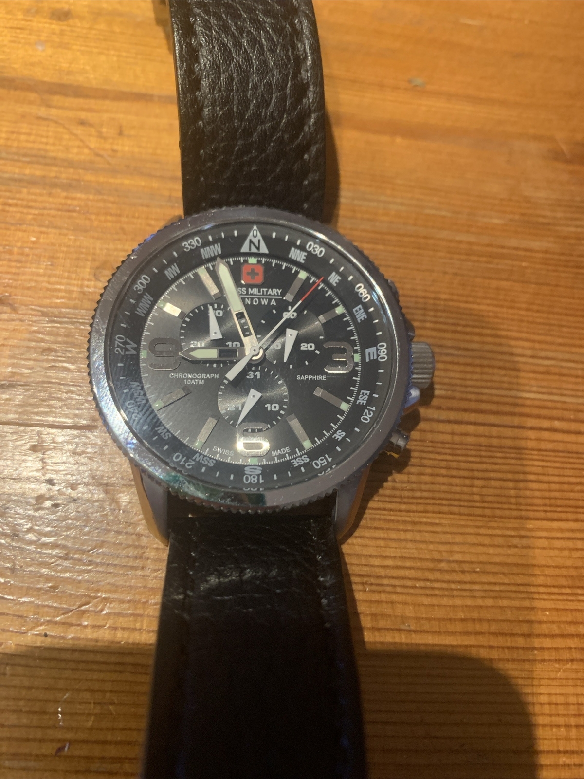 Swiss Military Hanowa Gent's Arrow Chronograph Watch 06-4224.04.007.RRP ...
