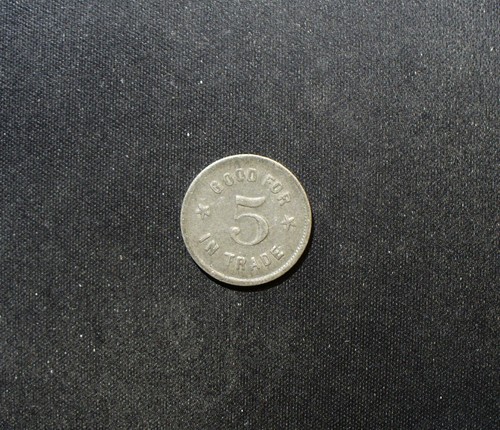 US 'No 5 PL' Good for 5 in Trade Maverick Token | eBay