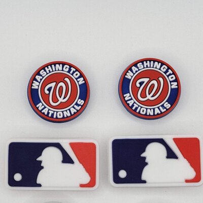 MLB Washington Nationals Baseball Team For Crocs Shoe Charms Jibbitz ...