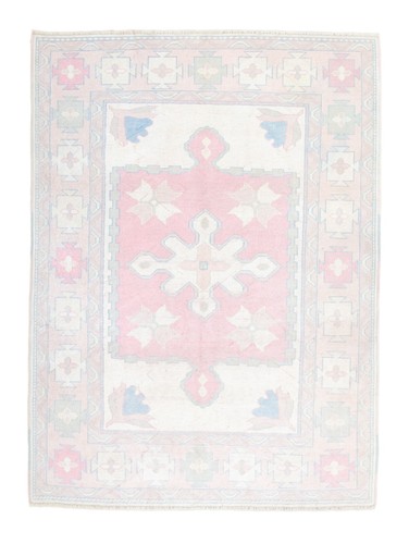 Muted Pink Rug, 5.10 x 7.3 ft, Bedroom Carpet, Boho Cottage Decor ...