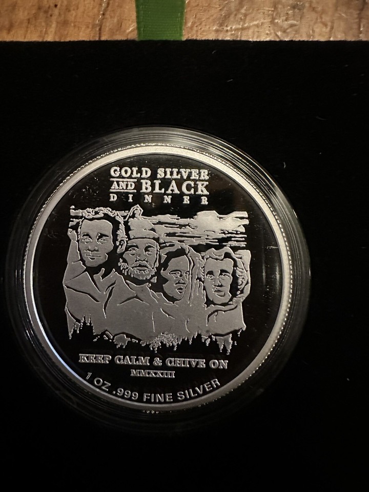 Chive Rare Coins Bill Murray - GSB Dinner - Silver Coin 1oz Silver Mt ...