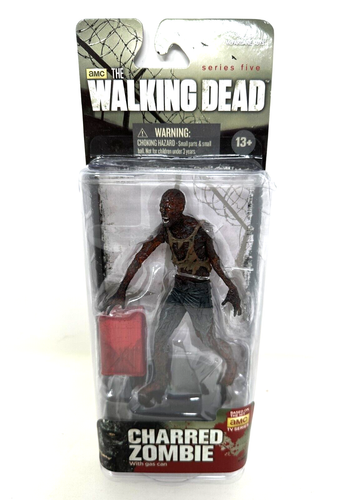 AMC The Walking Dead Series 5: CHARRED ZOMBIE McFarlane Toys Figure NEW ...