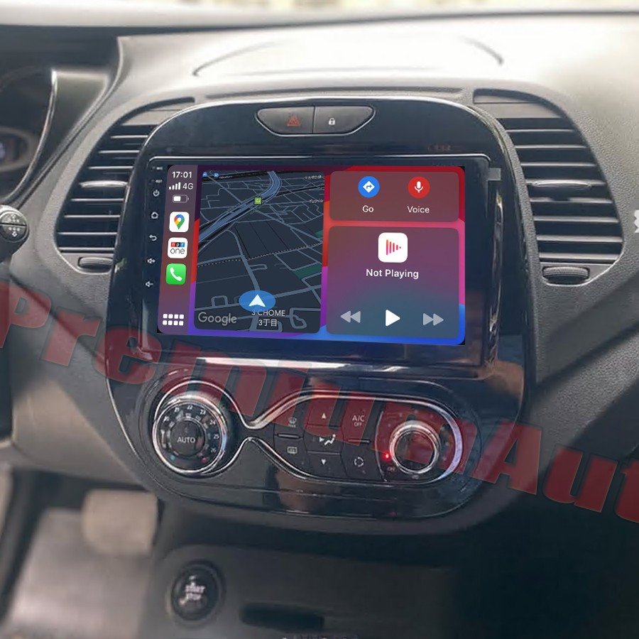 9" Android 14 Carplay Car Stereo GPS Navi Head Unit For Renault Captur ...