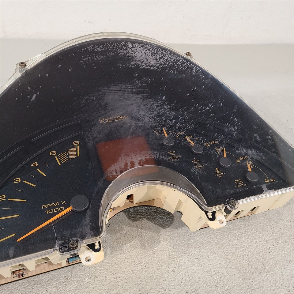 90-91 Corvette C4 Instrument Speedometer Gauge Cluster 117k Aa7395 | eBay