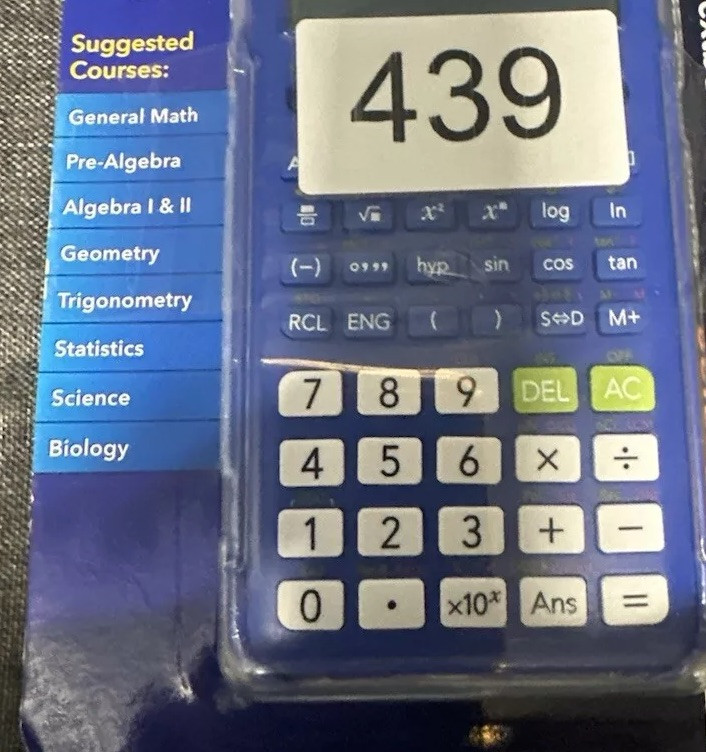 Casio fx-300ES PLUS 2nd Edition Scientific Calculator - Blue | eBay