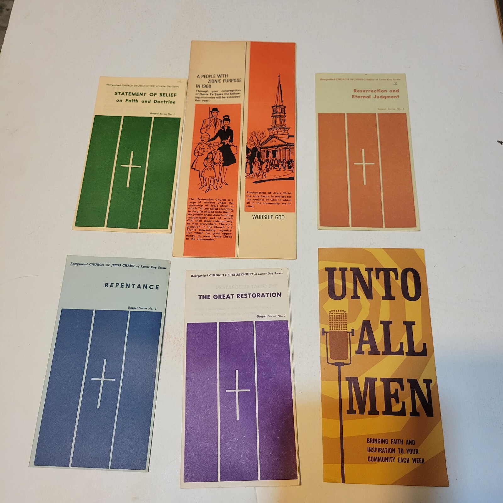 1960's REORGANIZED CHURCH JESUS CHRIST LATTER-DAY SAINTS MORMON TRACTS ...