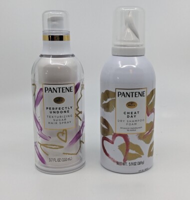 Pantene Pro V Cheat Day Dry Shampoo Foam 5.9 oz. & Perfectly Undone ...