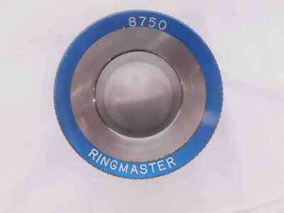 RINGMASTER .8750 MASTER PLAIN BORE RING GAGE ONSIZE 7/8 22.225 mm .875 ...