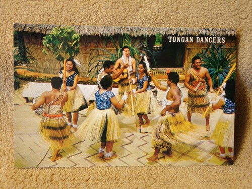Vintage Postcard Tongan Dancers, Polynesian Cultural Center, Hawaii | eBay