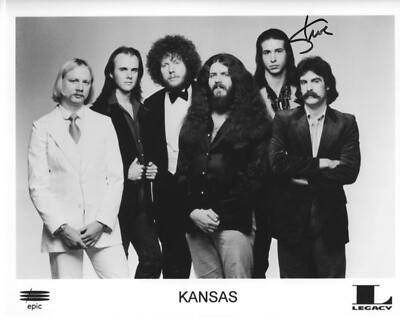 * STEVE WALSH * signed 8x10 photo * KANSAS ROCK BAND * COA * 3 | eBay