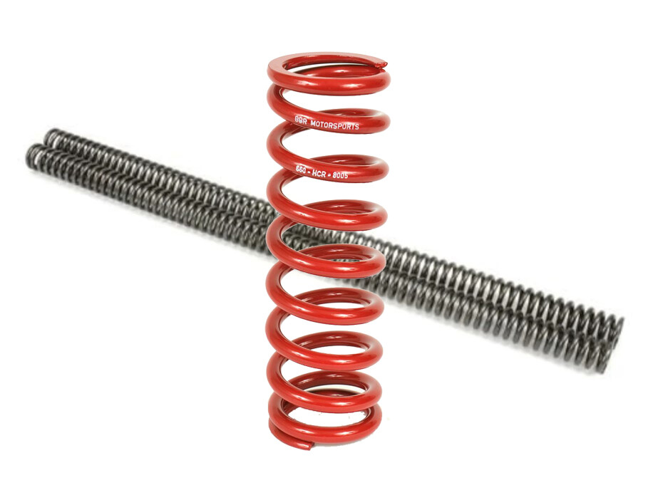 BBR heavy duty fork springs & rear spring suspension kit for Kawasaki ...