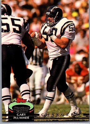 1992 Topps Stadium Club Football- #203 Gary Plummer | eBay